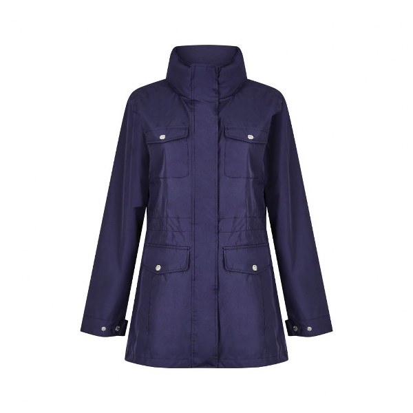 Nauticalia Ladies Waterproof Coat- navy- 12 (1666Navy12)